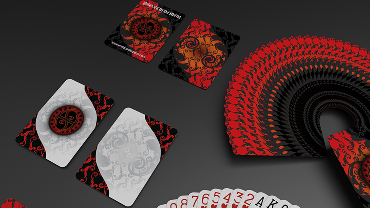 Pro XCM Demon Playing Cards by De'vo vom Schattenreich and Handlordz
