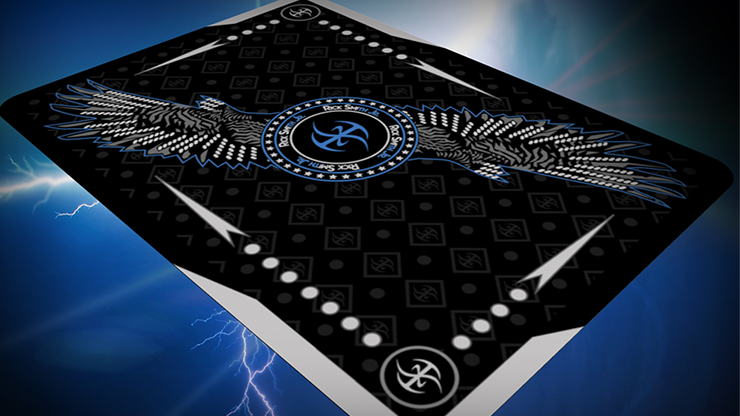 Silver Falcon Throwing Cards by Rick Smith Jr. and De'vo