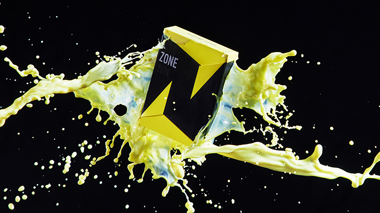ZONE (Yellow) Playing Cards by Bocopo
