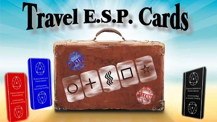 Travel ESP Cards Blue & Red (Gimmicks and Online Instructions) by Paul ...