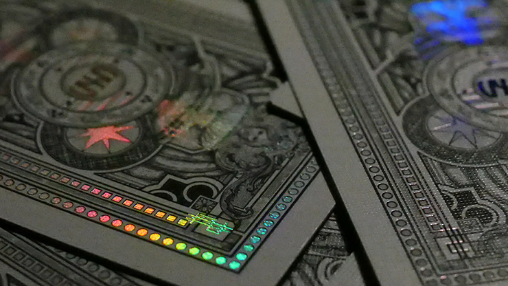 Vegas Diffractor Numbered Classic Playing Cards