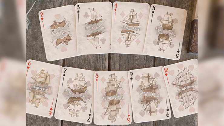 The Pirate Deck (colorized) Playing Cards