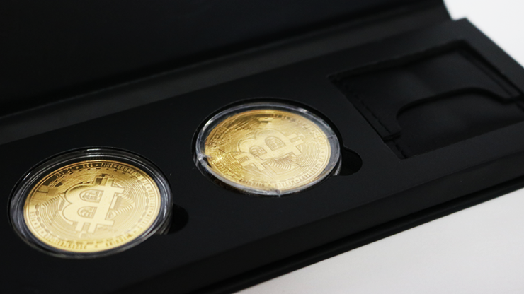 Bit Coin Gaff: Bite Coin (Gold) by SansMinds Creative Lab