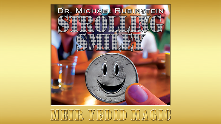 Strolling Smiley (Gimmicks and Online Instructions) by Dr. Michael Rubinstein