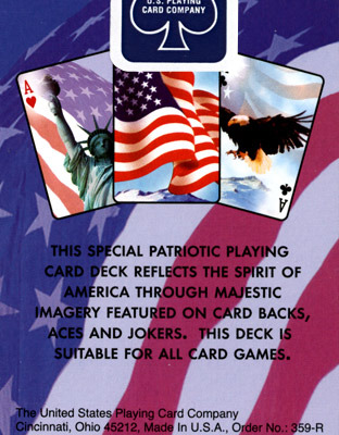 Cards American Flag - 12 PACK
