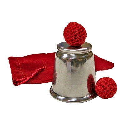 Chop Cup Small(Pocket) - Aluminum by Morrissey Magic-