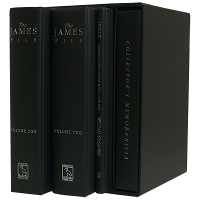 The James File COLLECTOR'S Edition (3 Book Set) by Allan Slaight - Book