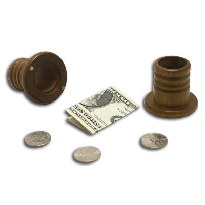 Coin Tube (Wood) by Mikame