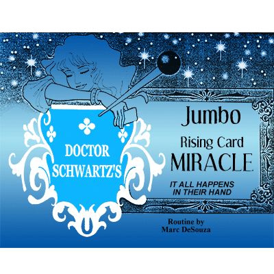 Rising Card Miracle (Jumbo) by Dr. Schwartz