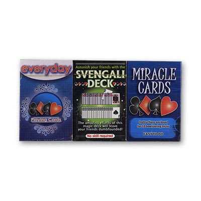 Trio Decks - 3decks (Svengali, Stripper, Everyday) by Vincenzo Di Fattas