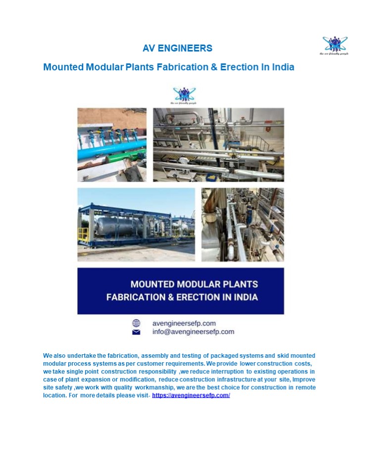 PPT – Mounted Modular Plants Fabrication & Erection In India (3 ...