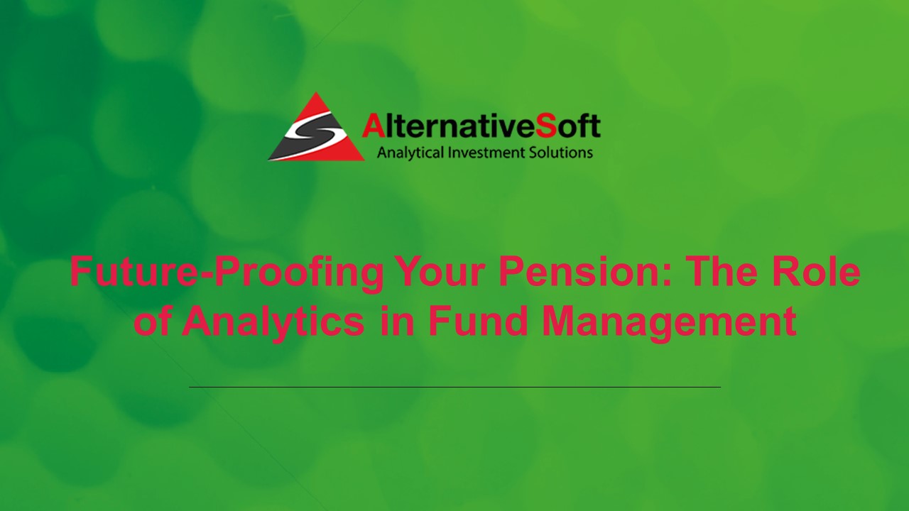 PPT – Future-Proofing Your Pension: The Role of Analytics in Fund ...
