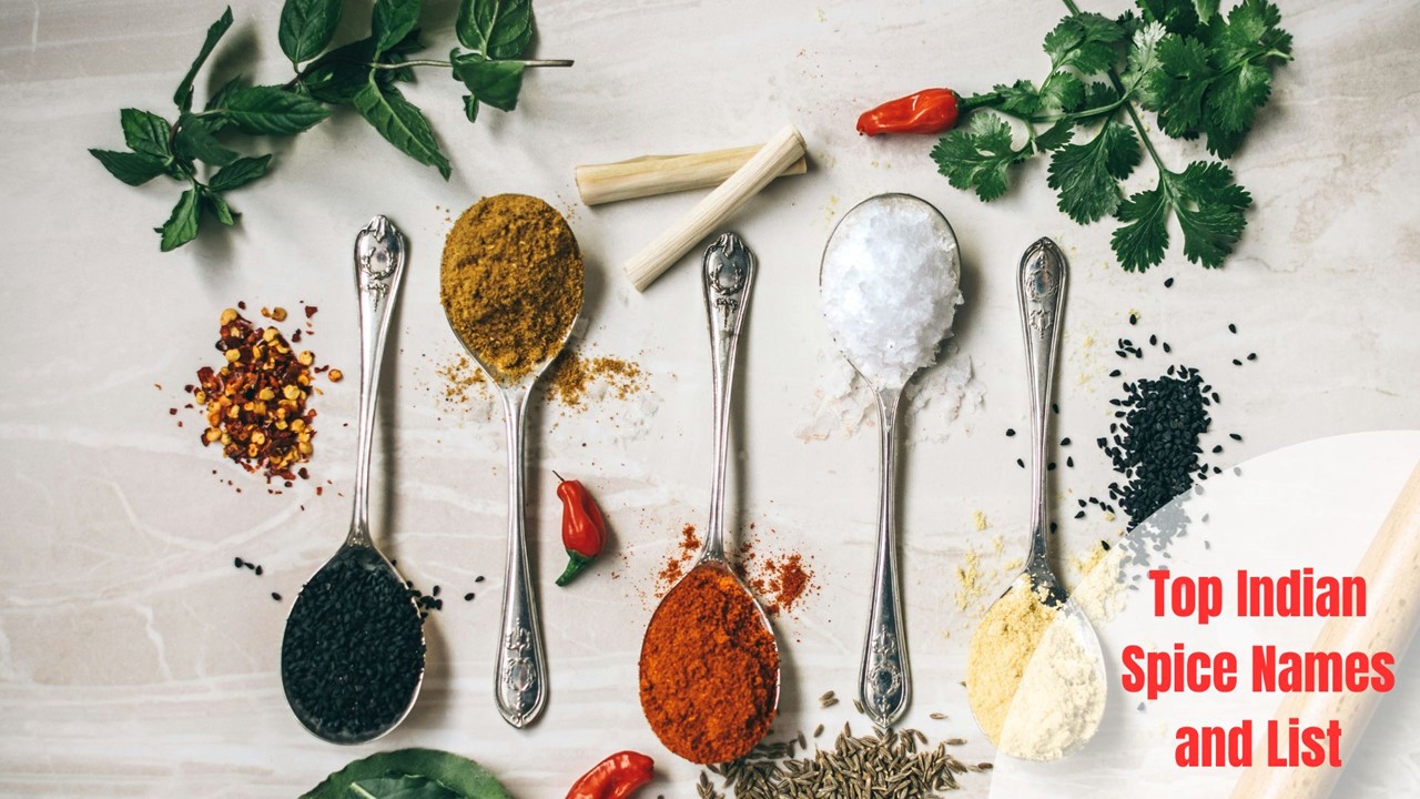 Top Indian Spices List presentation | free to download
