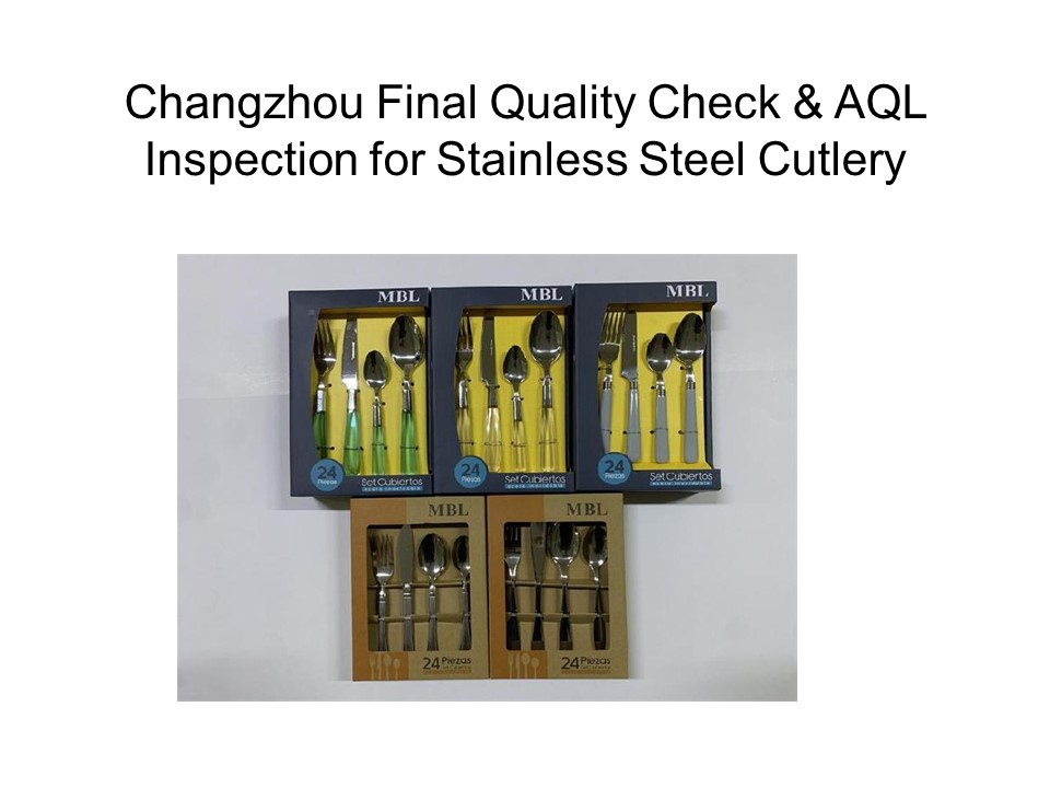 PPT – Changzhou Final Quality Check & AQL Inspection for Stainless ...