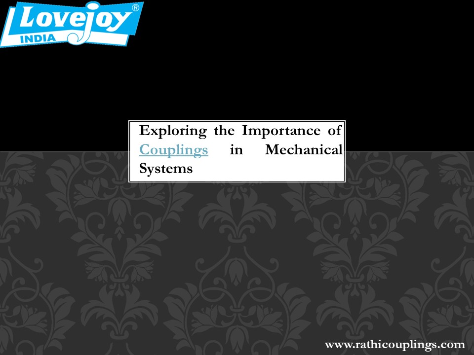 Couplings presentation | free to download