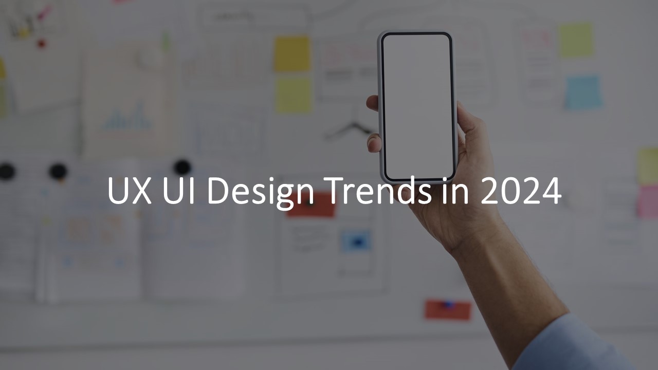 UI UX Design Trends in 2024 presentation | free to download