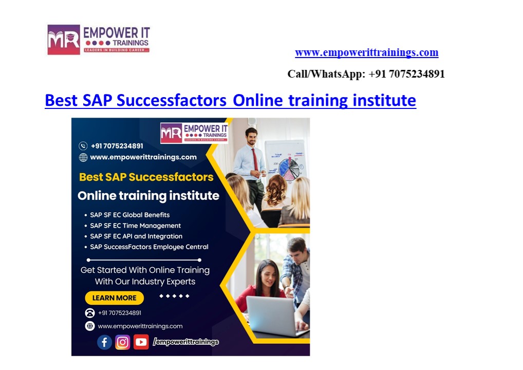 Best SAP Successfactors Online training institute presentation | free ...