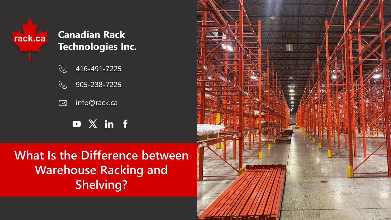 What Is the Difference between Warehouse Racking and Shelving ...