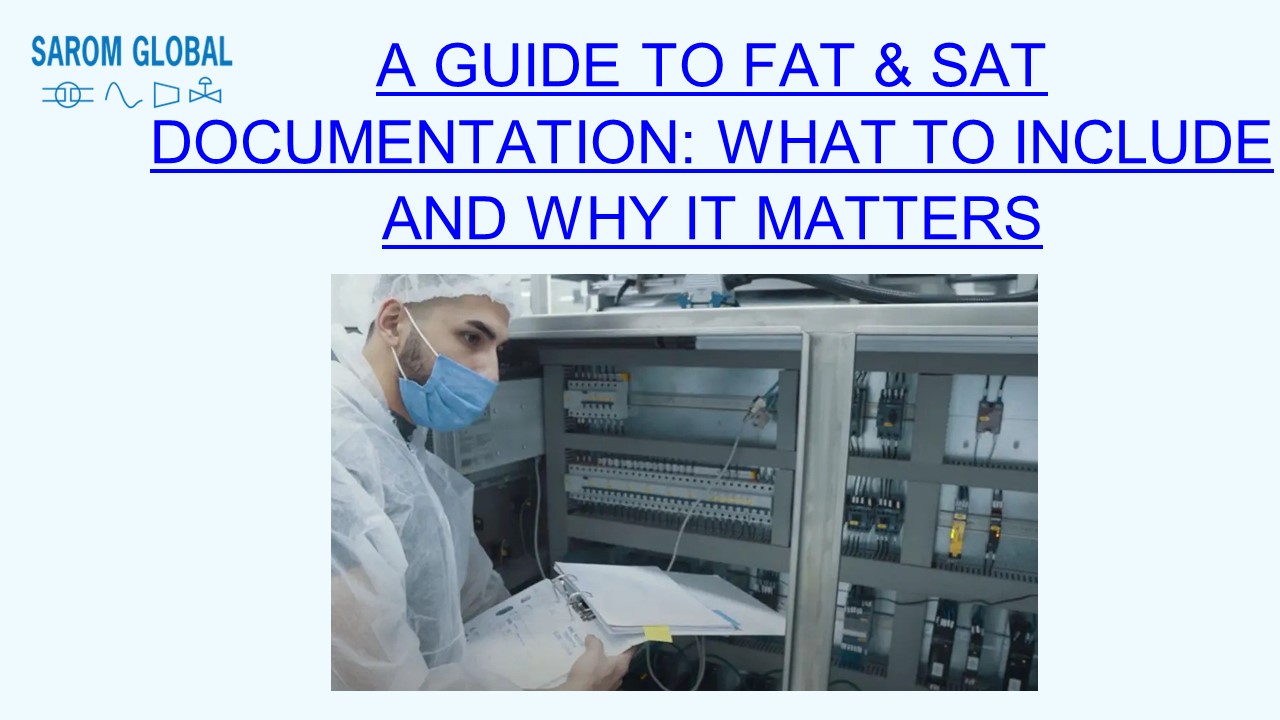 A Guide to FAT & SAT Documentation: What to Include and Why It Matters ...