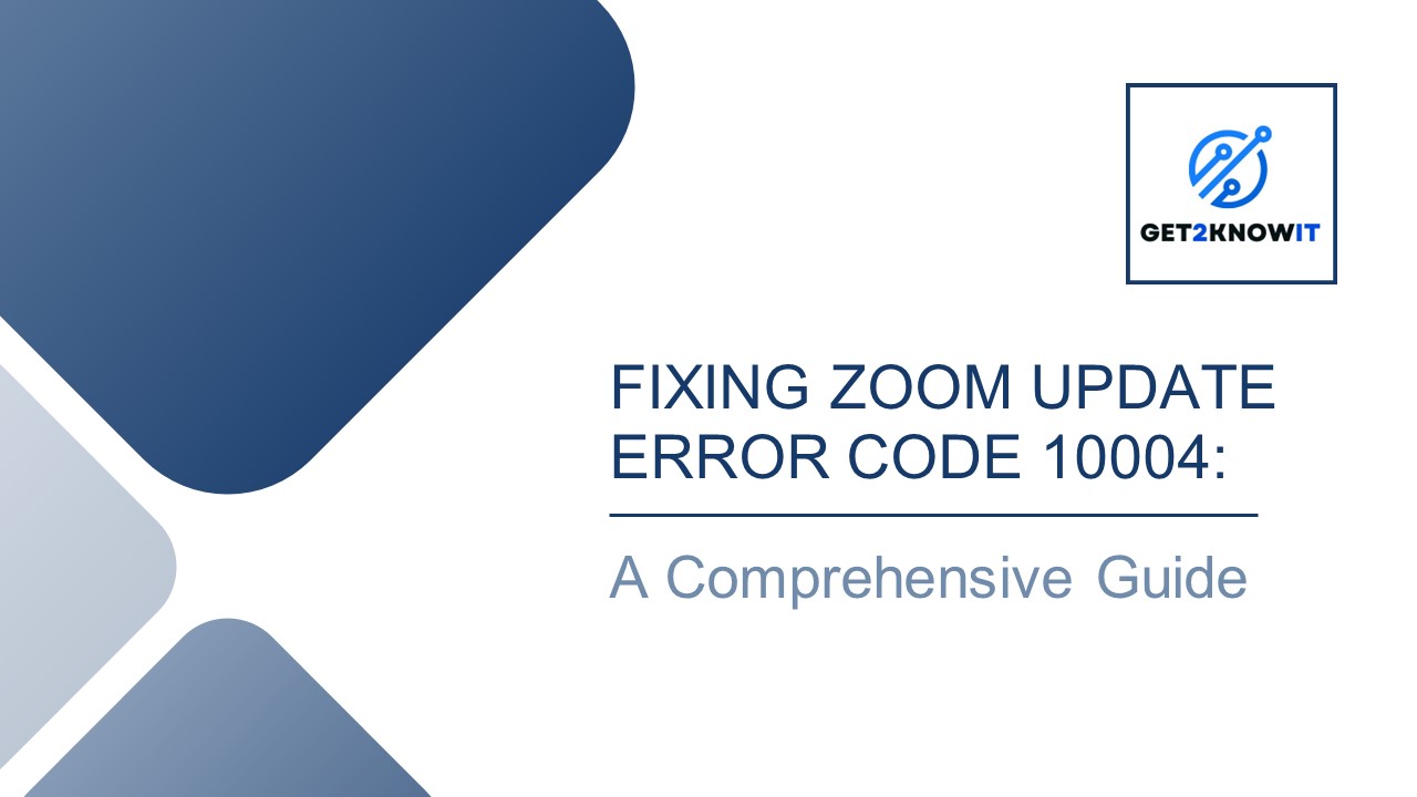 PPT – Fixing Zoom Update Error Code 10004: A Comprehensive Guide PowerPoint presentation | free ...