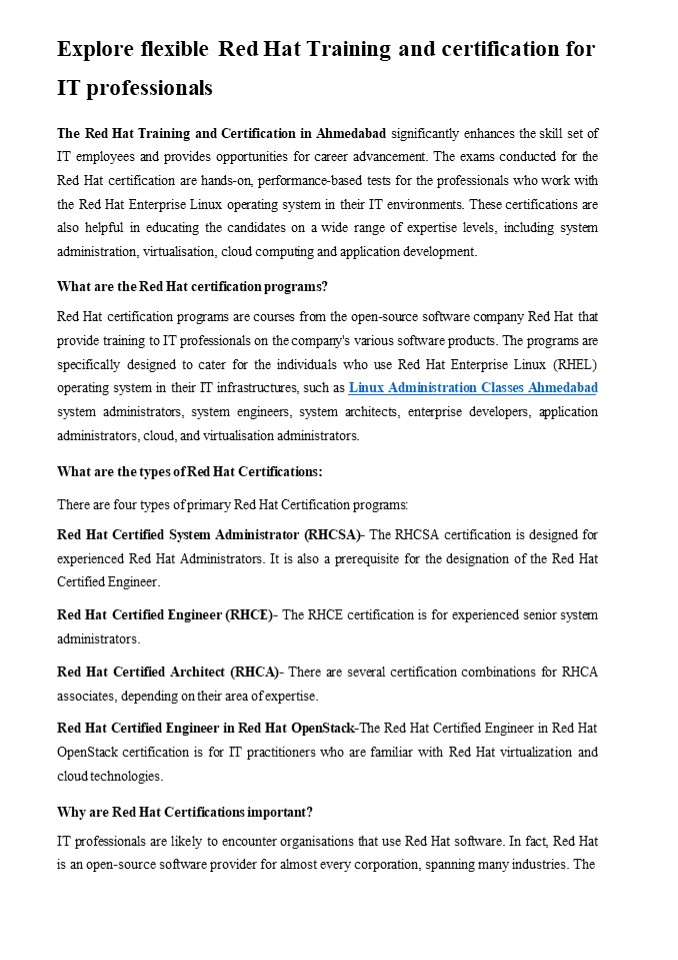 PPT – Explore flexible Red Hat Training and certification for IT ...