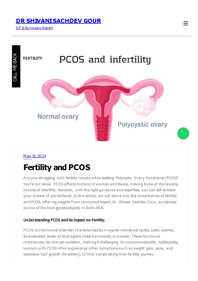 PPT – Fertility and PCOS PowerPoint presentation | free to download ...
