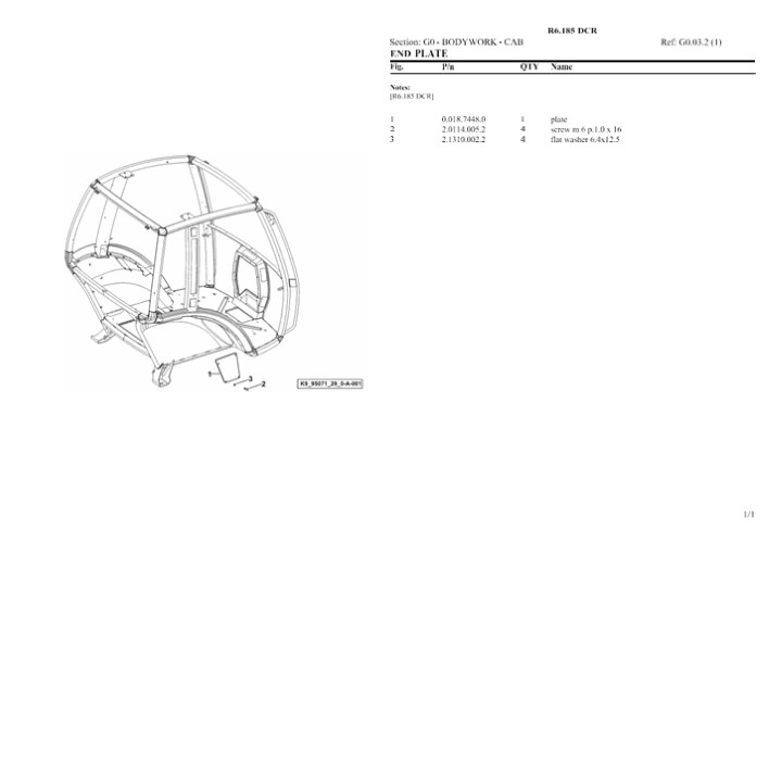 Lamborghini r6.185 dcr Tier 3 Tractor Parts Catalogue Manual Instant Download (1) presentation ...