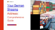 PPT – German Shipping Address | myGermany PowerPoint presentation ...