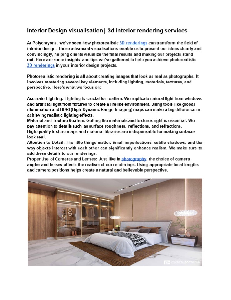 PPT – 3d interior rendering services PowerPoint presentation | free to ...