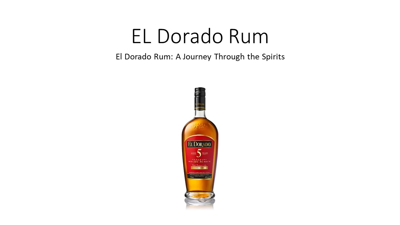 EL Dorado Rum presentation | free to download