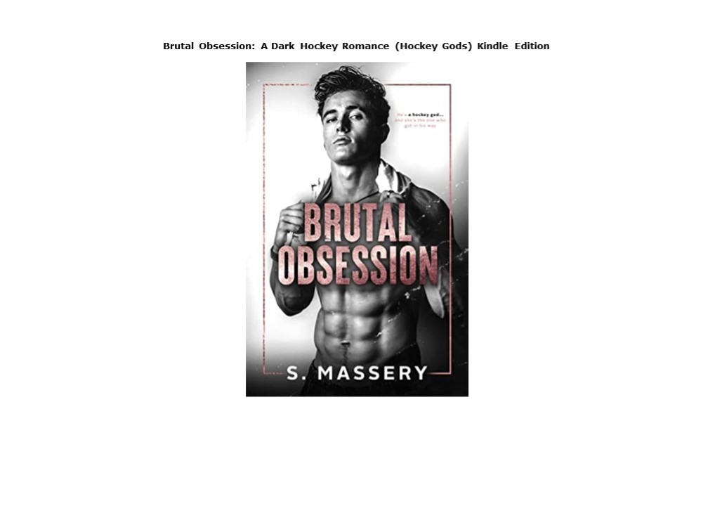 Ebook (download) Brutal Obsession: A Dark Hockey Romance (Hockey Gods) Kindle Edition ...