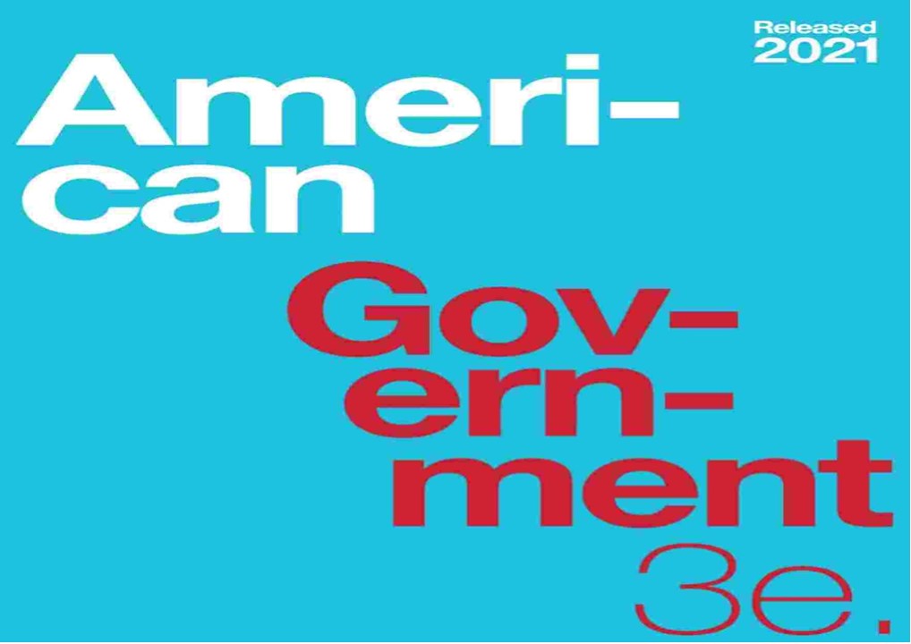 ⚡PDF American Government 3e presentation | free to download