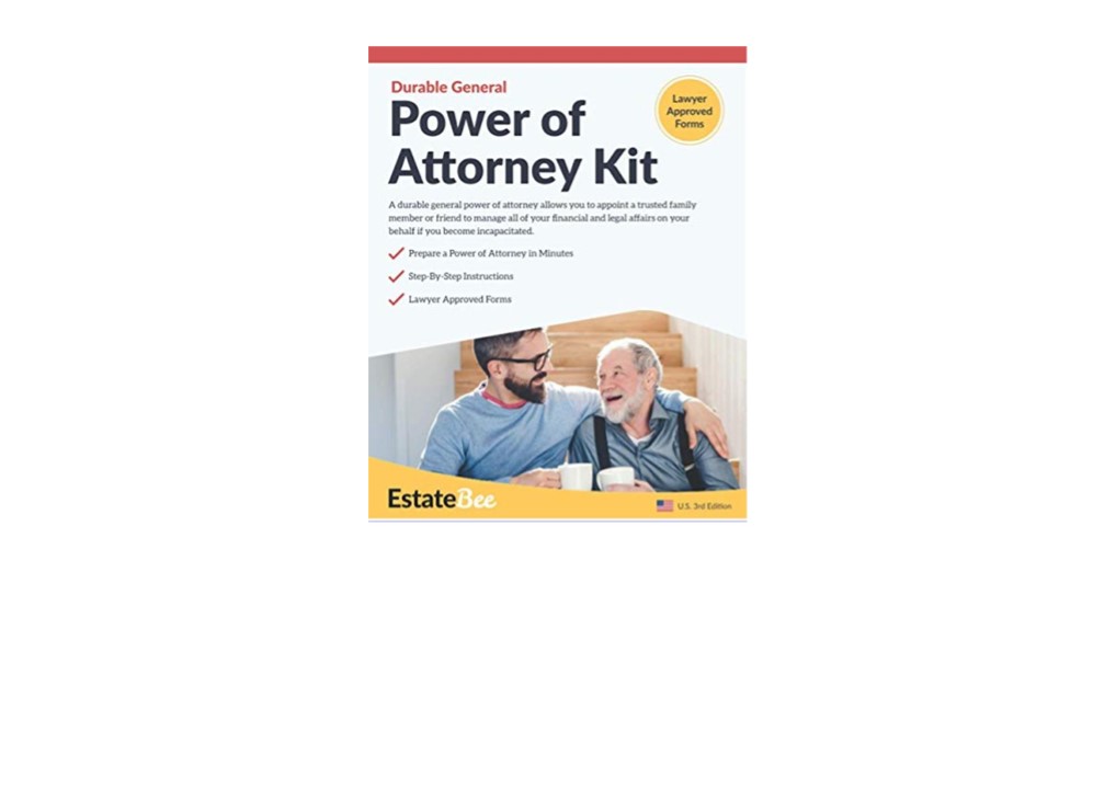 Pdf (read online) Durable General Power of Attorney Kit: Make Your Own ...