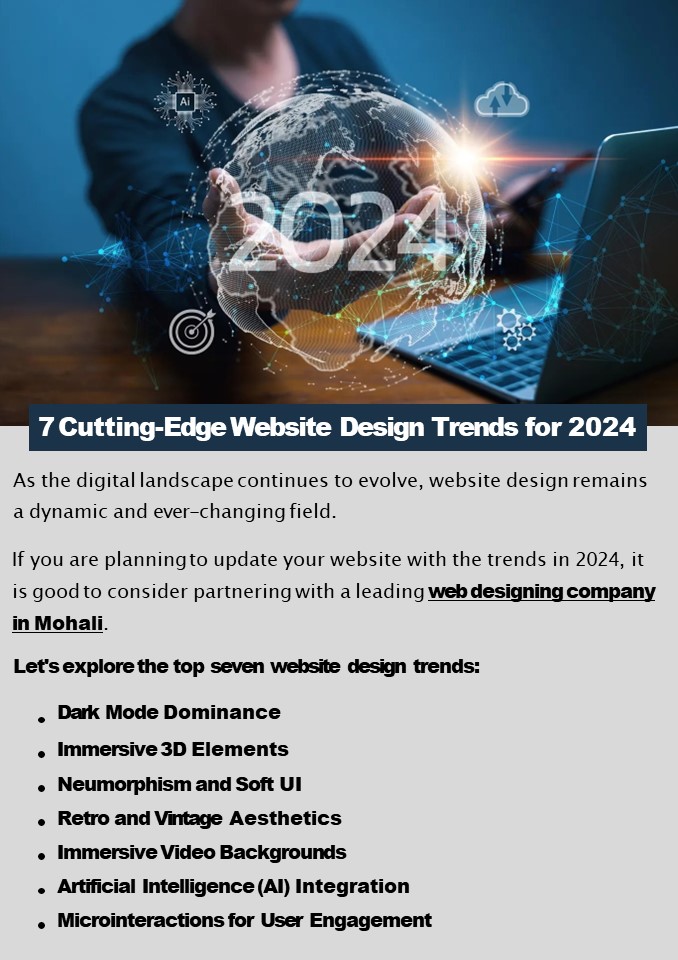 7 Cutting Edge Website Design Trends For 2024 Presentation Free To
