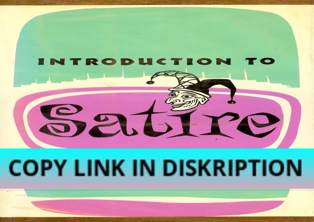 DOWNLOAD PDF Introduction to Satire presentation | free to download
