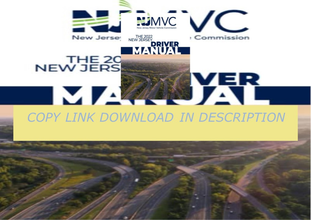 PPT – [READ]⚡PDF The 2021 New Jersey Driver Manual: Learners Permit ...