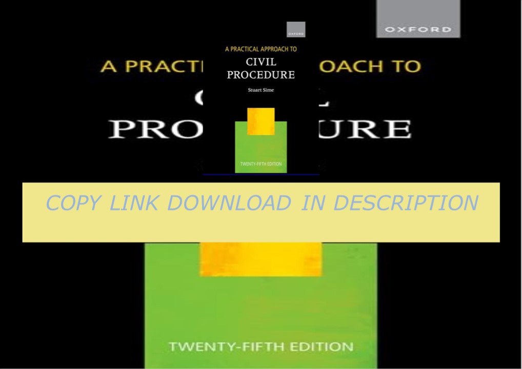 PPT – Pdf⚡(read online) A Practical Approach to Civil Procedure ...