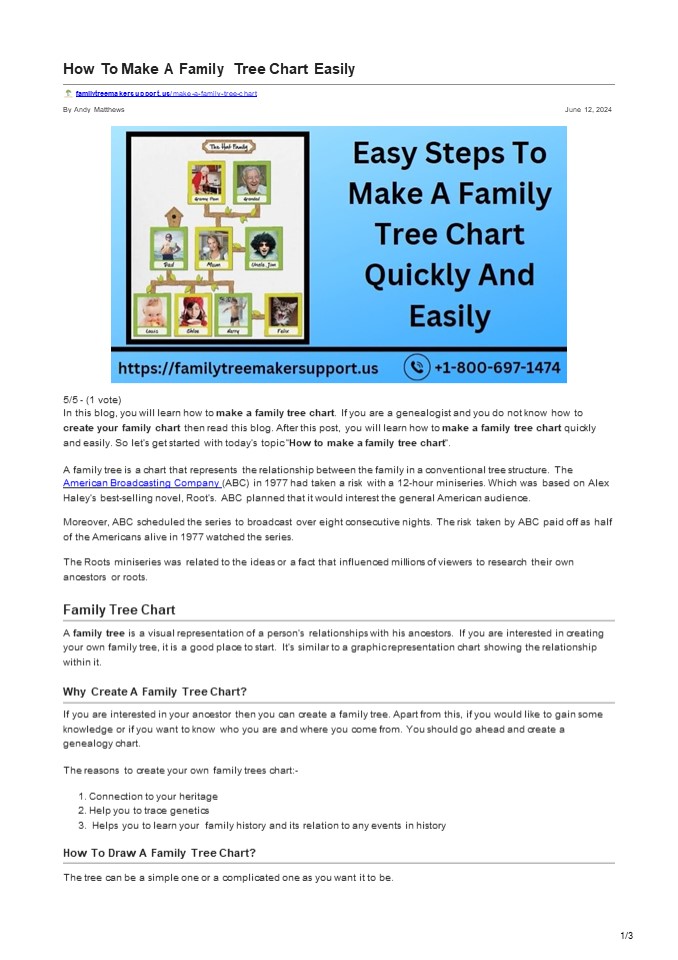 PPT – How To Make A Family Tree Chart Easily PowerPoint presentation ...