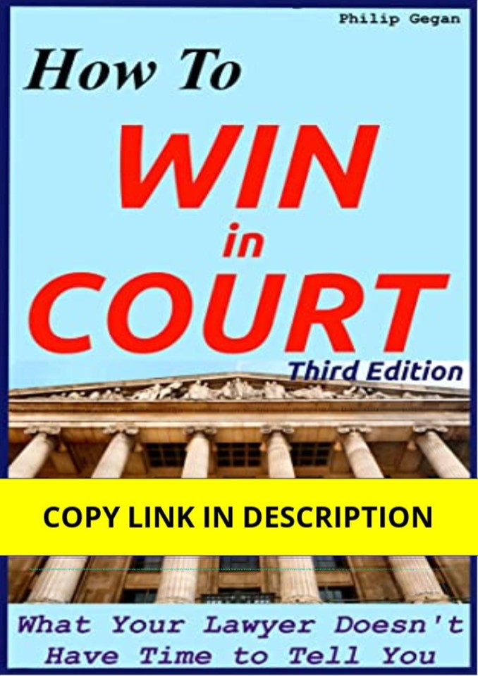 Ebook (download) How To Win In Court: What Your Lawyer Doesn't Have ...