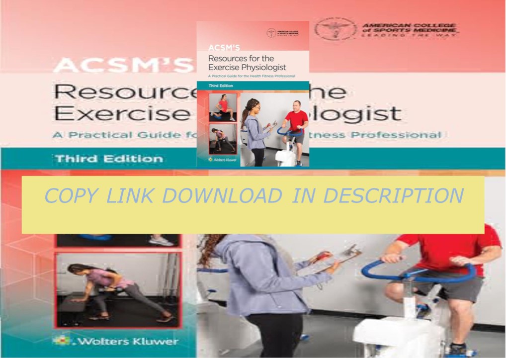 [Download ]⚡️PDF⚡️ ACSM's Resources for the Exercise Physiologist: A ...