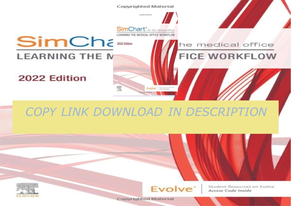 Download ⚡️[EBOOK] ️ SimChart for the Medical Office:Learning the ...