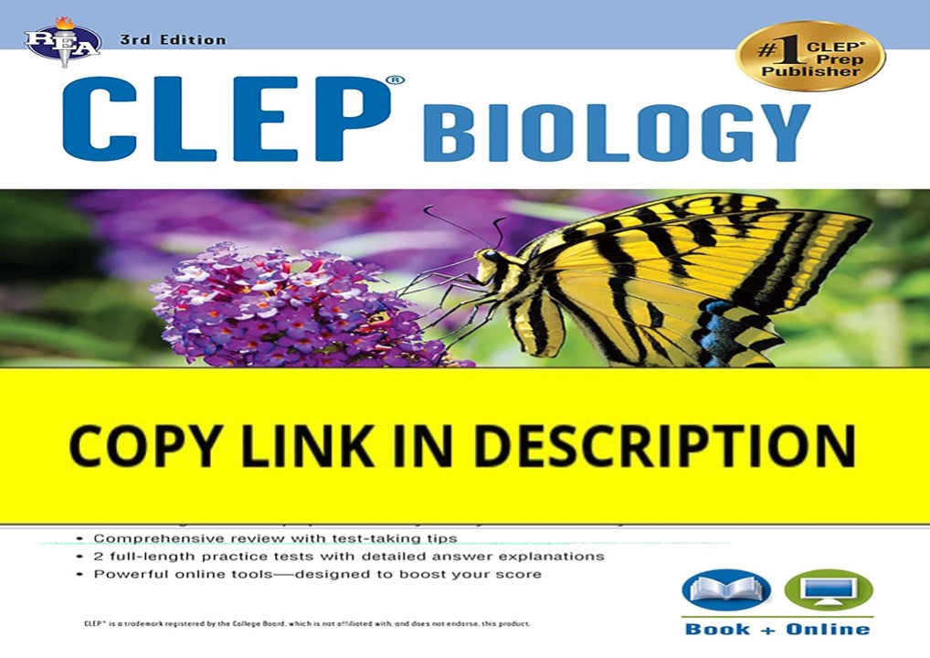 PDF CLEP® Biology Book + Online (CLEP Test Preparation) presentation ...