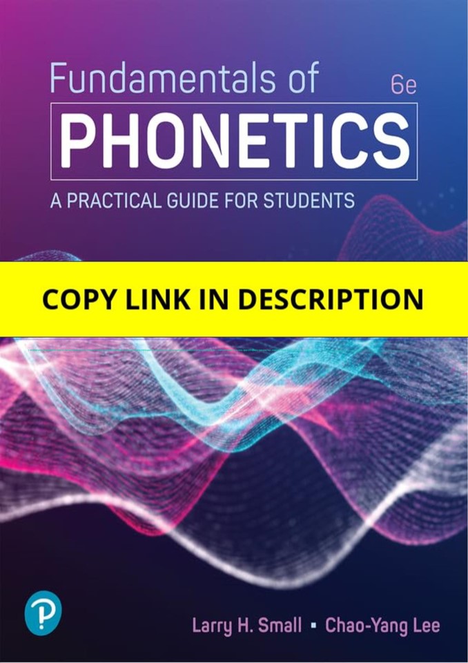 [PDF] Fundamentals of Phonetics: A Practical Guide for Students 6th ...