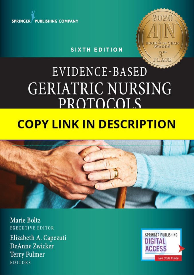 (PDF) Evidence-Based Geriatric Nursing Protocols for Best Practice ...