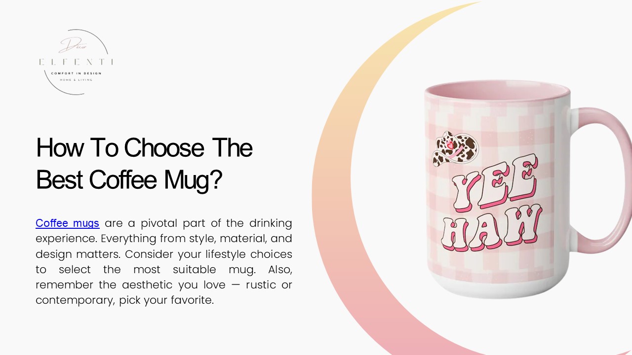 How To Choose The Best Coffee Mug? presentation | free to download