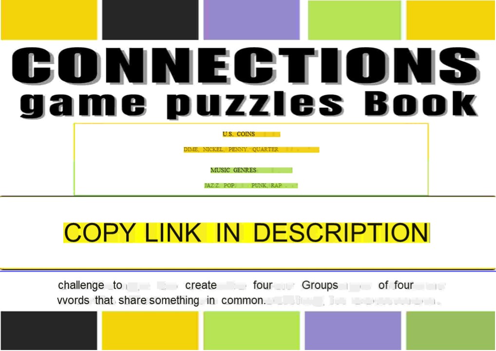 PPT – READ⚡[PDF] Connections Game Puzzles Book: Challenge to create ...