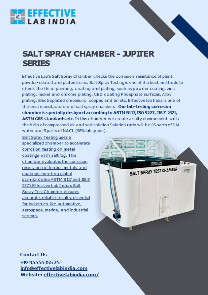 Latest Salt Spray Test Chamber Guide in 2024 presentation | free to ...