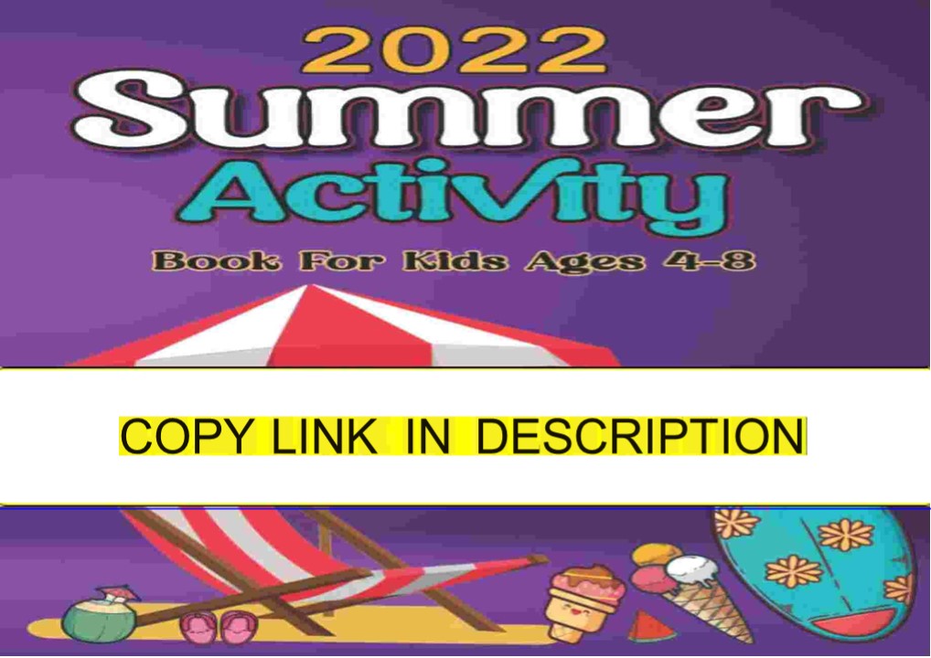 PPT – read pdf 2022 Summer Activity Book For Kids Ages 4-8: Summer ...