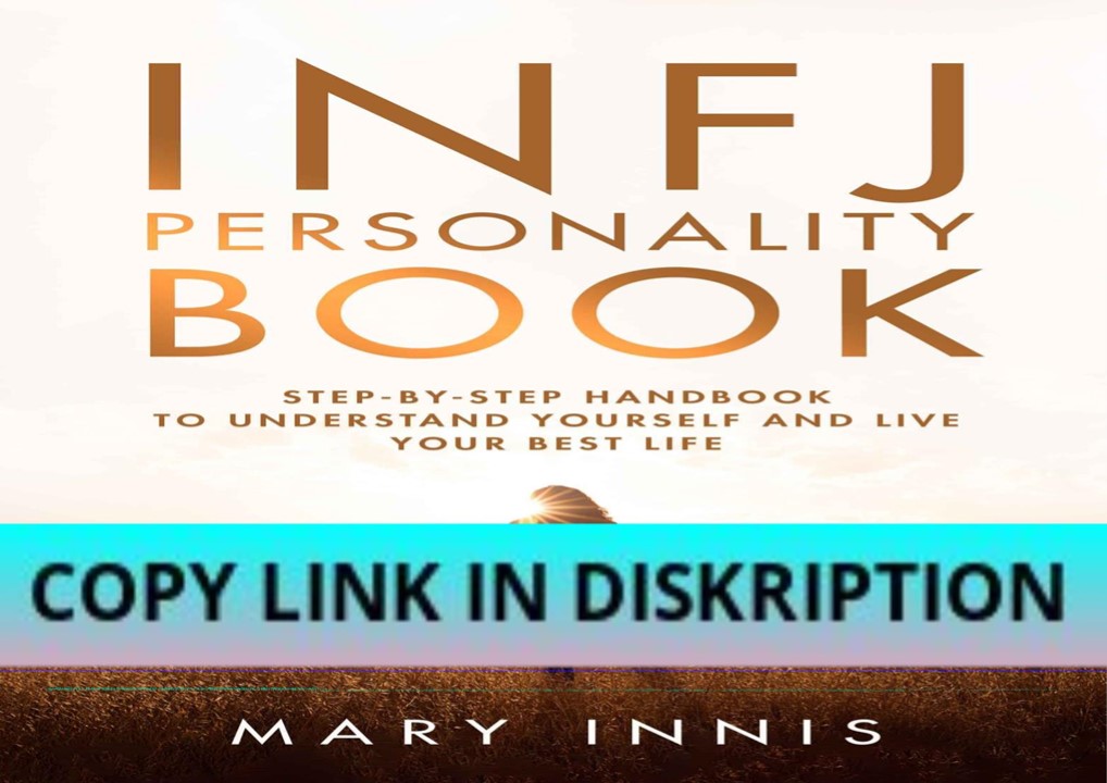 PDF Read Online INFJ Personality Book: Step-by-Step Handbook to Unders ...