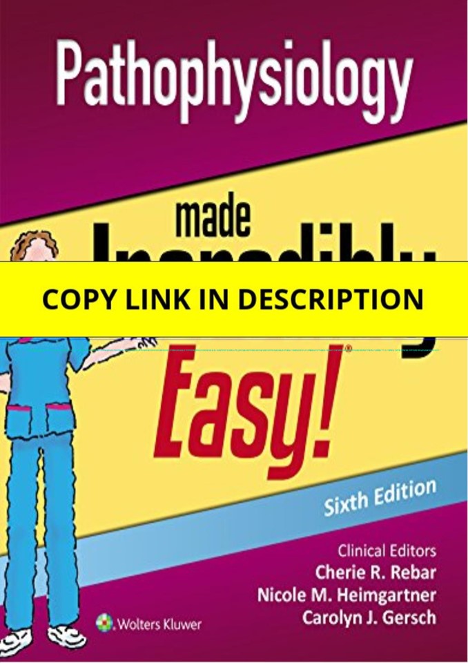 PDF Pathophysiology Made Incredibly Easy! (Incredibly Easy! SeriesÂ ...